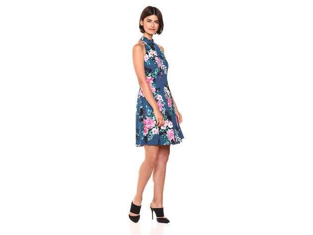 Vince Camuto Women's Floral Racerback Fit and Flare Dress 12" | StackSocial