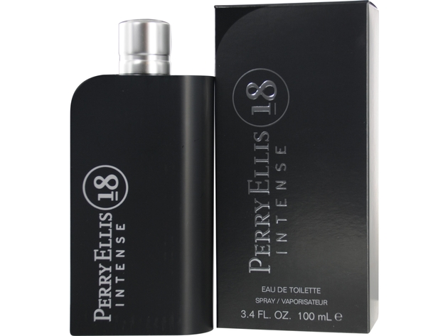 Perry Ellis 18 Intense By Perry Ellis Edt Spray 3.4 Oz For Men (Package ...