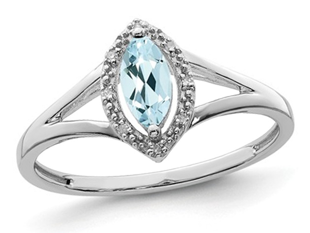 Sam's club aquamarine ring store