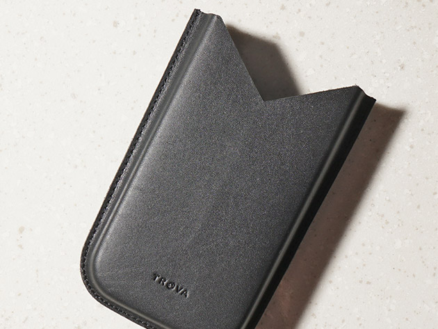 TROVA GO Discreet Biometric Storage + Sleeve Bundle (Charcoal/Black ...