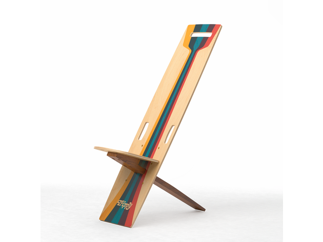 Atharu 34" Mid Back Adventure Chair | Black Enterprise