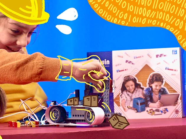 DIY Autonomous Vehicle Kit for Ages 8 to 13 | StackSocial