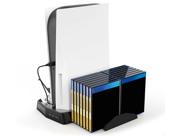 PS5 DeUHD Cooling Dock + CD Storage | StackSocial