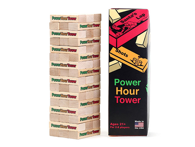 Power Hour Tower - Adult Party Game | StackSocial