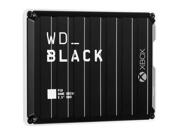 WD BLACK P10 Game Drive for Xbox 2TB External USB 3.2 Gen 1 Portable ...