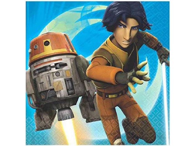 Napkins - Star Wars Rebels - Large - Paper - 2Ply - 16ct - 13 X 13 in ...