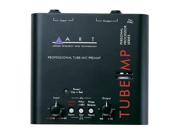 ART TubeMP Phase Reversal Switch 48V Phantom Power 70dB Tube Microphone ...