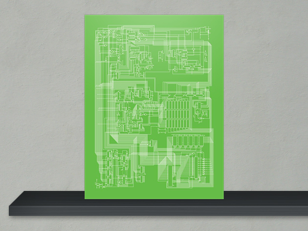 Apple II Schematic Print (International) | New Atlas