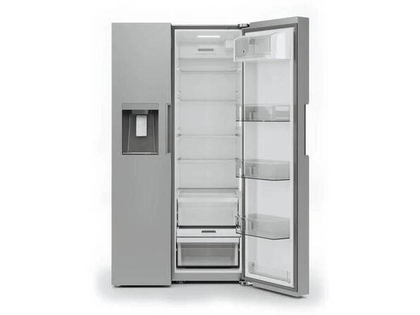 Midea MRS26D5AST 26.3 Cu. Ft. Stainless Side-by-Side Refrigerator ...