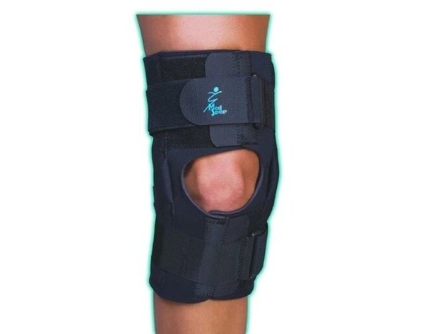 Med Spec Dynatrack Patella Stabilizer with Metal Hinges and SkinLoc ...