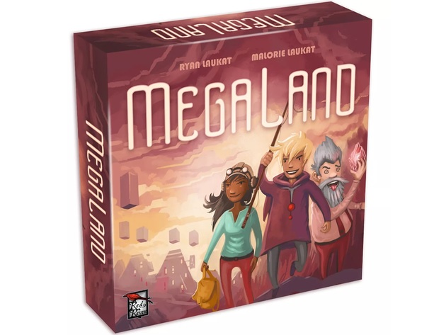 Red Raven Games Megaland Board Game for Family Entertainment, 2-5 ...