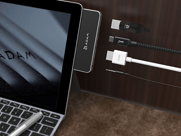 CASA Hub S4 USB-C 4-in-1 Hub for Microsoft Surface Go | StackSocial