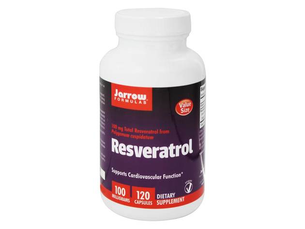 Jarrow Formulas - Resveratrol 100 mg. - 120 Vegetarian Capsules ...