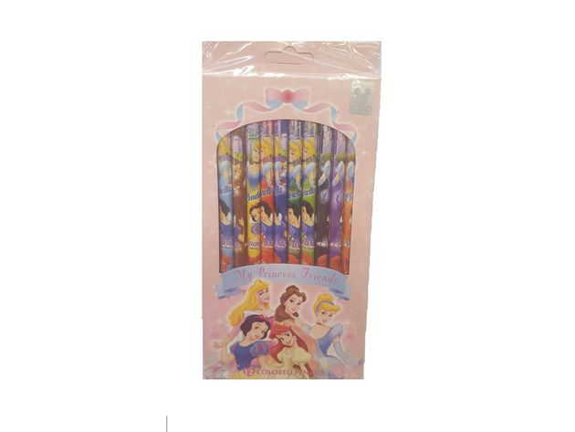 Princess Pack of 12 Colored Pencils | StackSocial