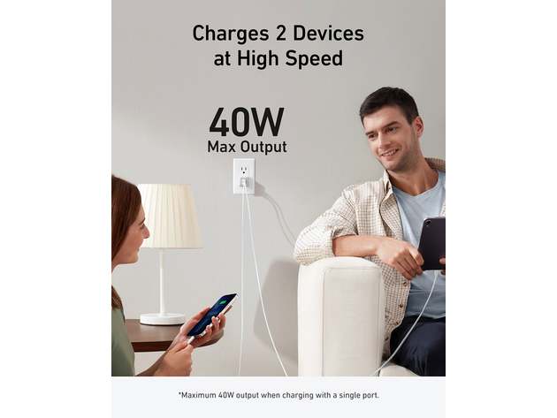 Anker 521 Charger (Nano Pro) Glacier Blue | StackSocial