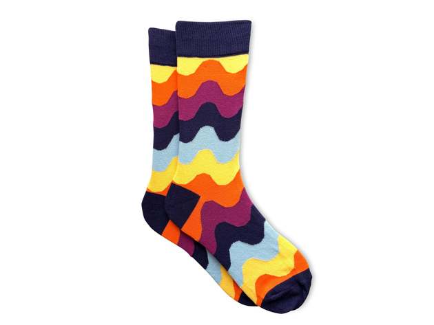 Wavey Socks by Society Socks | StackSocial