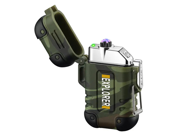 Arc Lighter™ Camouflage Electric Survival Lighter | Black Enterprise