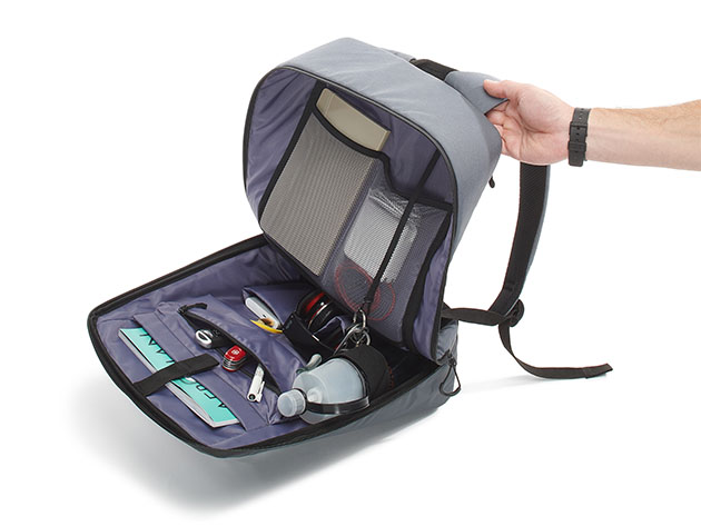 Pix Smart: LED Customizable Urban Backpack (Gray) | New Atlas