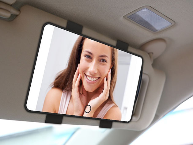 Vehicle Vanity Rechargeable LED Mirror | Gadget Hacks