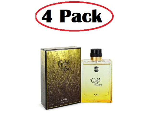 4 Pack of Ajmal Gold by Ajmal Eau De Parfum Spray 3.4 oz | StackSocial