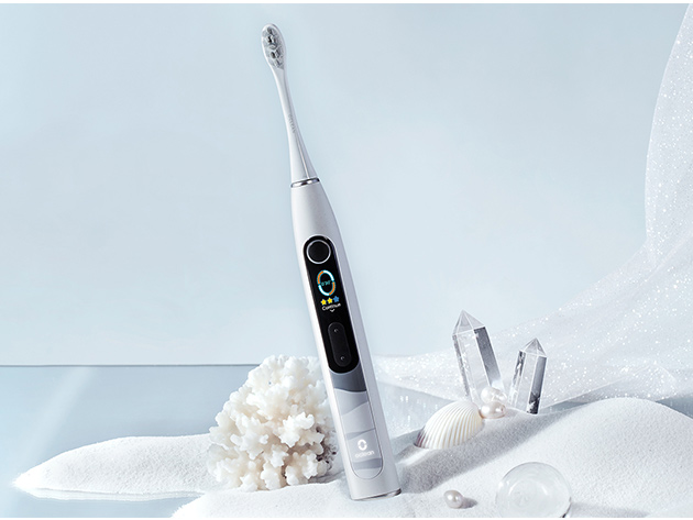 Oclean X10 Smart Electric Toothbrush (Gray) | InsideNova