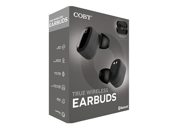 Coby True Wireless Earbuds | Black Enterprise Shop