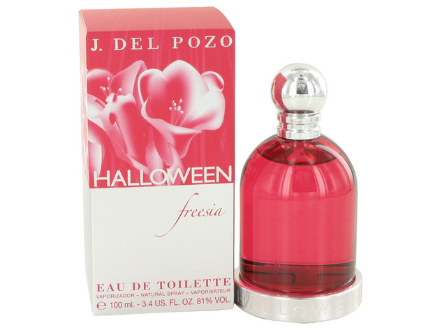 3 Pack Halloween Freesia by Jesus Del Pozo Eau De Toilette Spray 3.4 oz ...