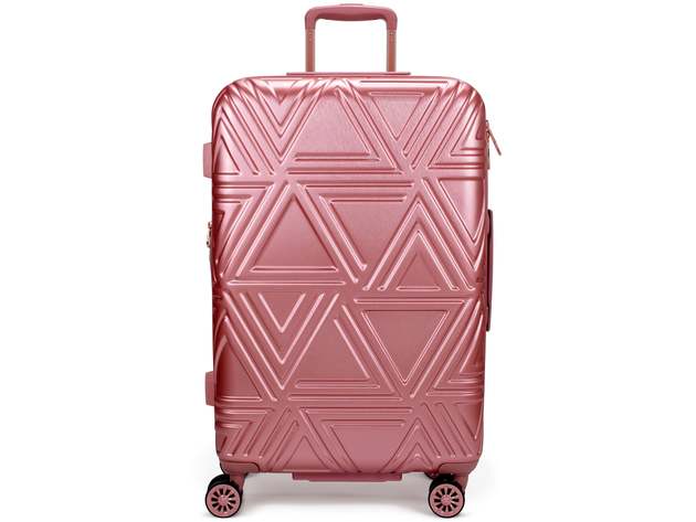 Contour 3 Piece Luggage Set Rose Gold | Cracked
