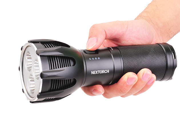 Saint Torch Rechargeable 8,000 Lumen Flashlight | Black Enterprise