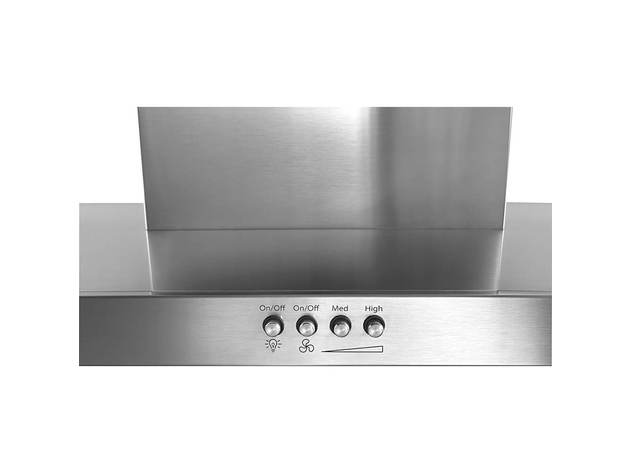 Whirlpool WVW57UC0FS 30 inch Stainless Wall Mount Chimney Range Hood ...