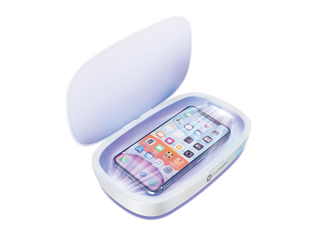 FirstHealth™ UV-C Sanitizing Box & Wireless Charger | StackSocial