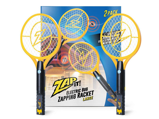 ZAP IT! Electric Bug Zapping Rackets (2-Pack) | theChive University