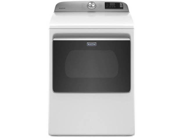 Maytag MED7230HW 7.4 Cu.Ft. White Top Load Smart Dryer | StackSocial