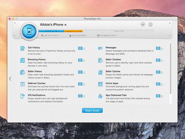 PhoneClean iOS Cleaner | TechSpot