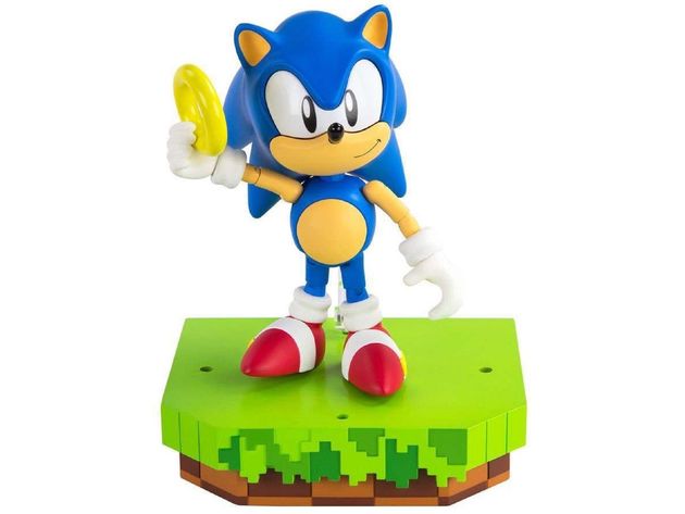 Action Figures - Sonic the Hedgehog - Classic Sonic with Display Stand ...