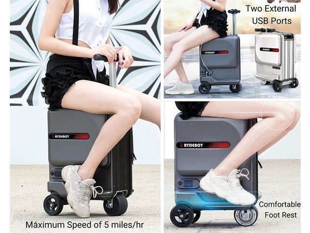 Smart Motorized Rideable Carry-on Suitcase/Luggage for Adults/Kids ...