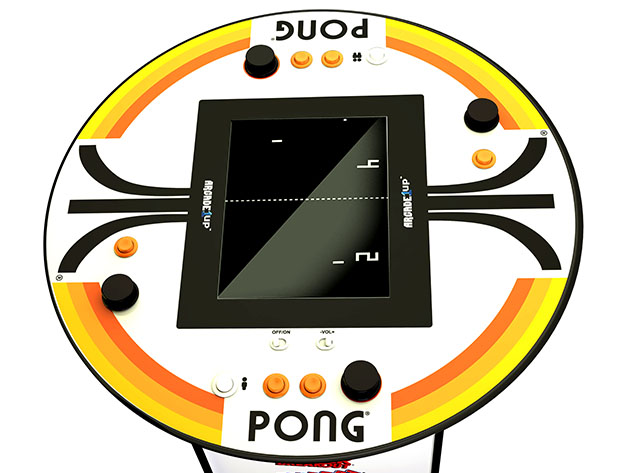 Pong® 4-Player Pub Arcade Table | Gadget Hacks