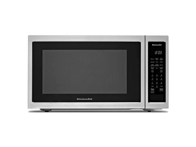 KitchenAid KMCC5015GSS 1.5 Cu. Ft. Countertop Convection Microwave Oven ...