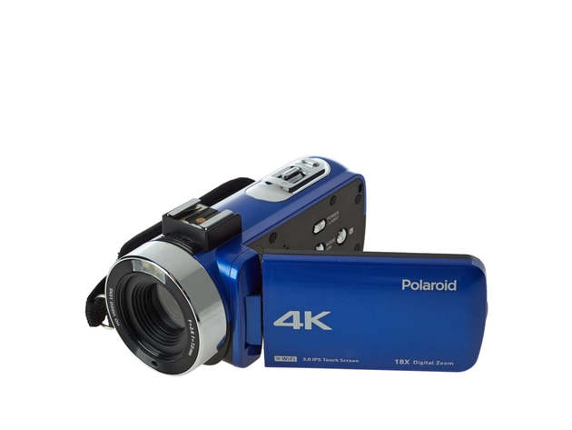 Polaroid 4K Digital Camcorder Digital Camera, ID995HD-BLU, Blue ...