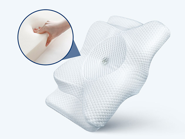 Zamat Butterfly Button Shaped Cervical Pillow Goalcast 