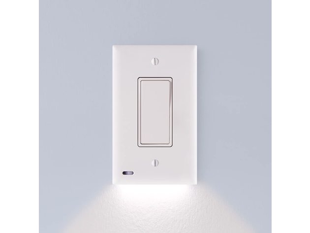 2-Pack LED Mention Light Switch Plate (Toggle) | StackSocial