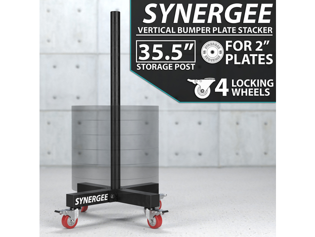 Synergee Weight Plate Stacker | StackSocial