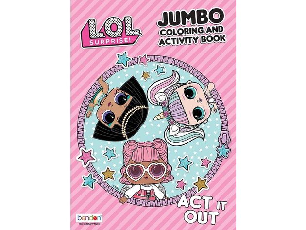 Coloring Book - LOL Surprise - Coloring and Activity Book - 64p - Act ...