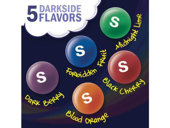 SKITTLES Darkside Resealable Pack Sharing Size Candy In Dark Berry ...