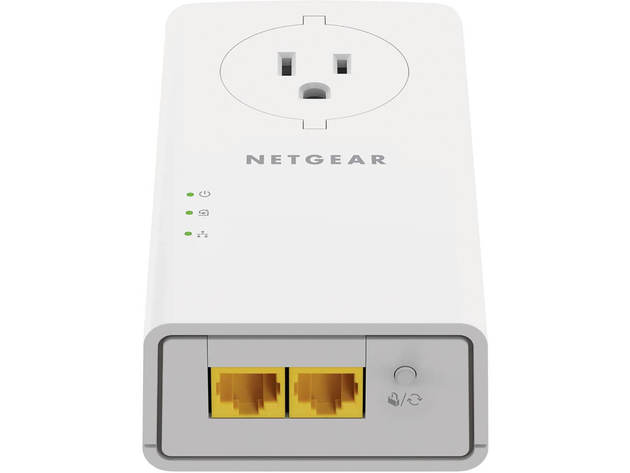 Netgear PLP2000100PA Powerline 2000 + Extra Outlet | StackSocial