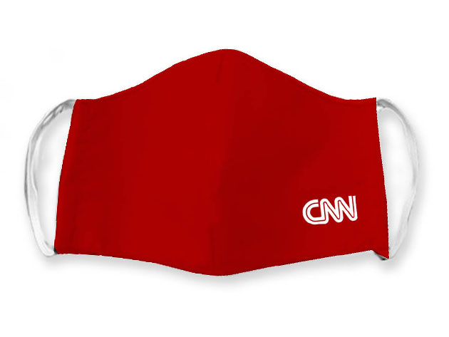 CNN Face Mask with Filter Pocket | StackSocial
