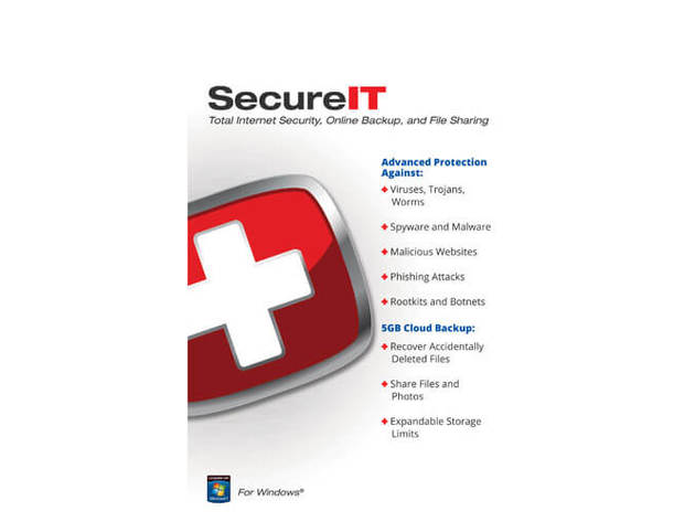 Security Coverage SECUREIT5GB SecureIT Total Internet Security + 5GB ...