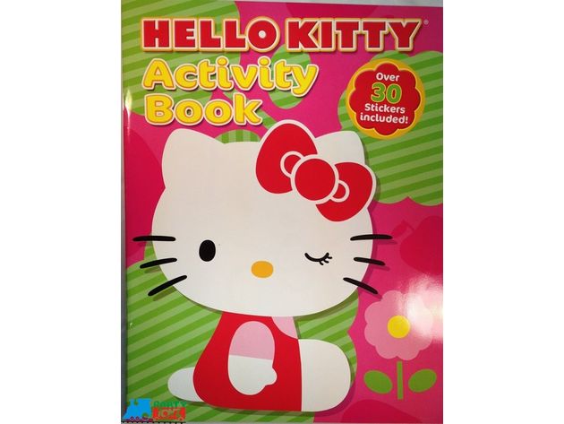 Hello Kitty Coloring and Activity Book With 30+ Stickers | StackSocial