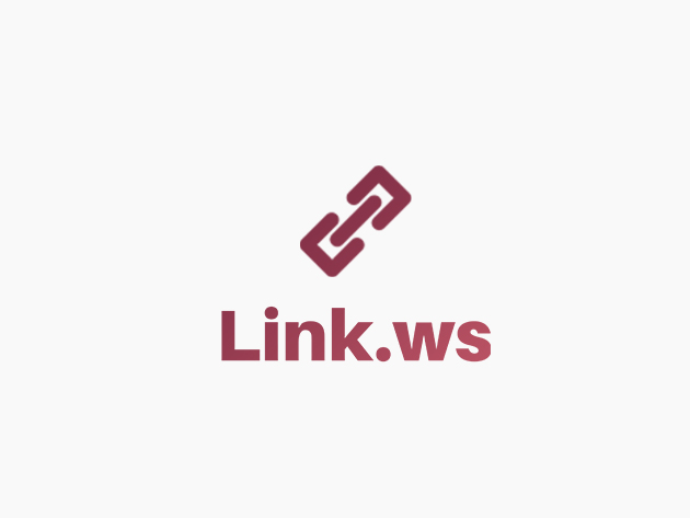 Link.ws Short Links with Benefits: Lifetime Subscription (Agency Plan ...