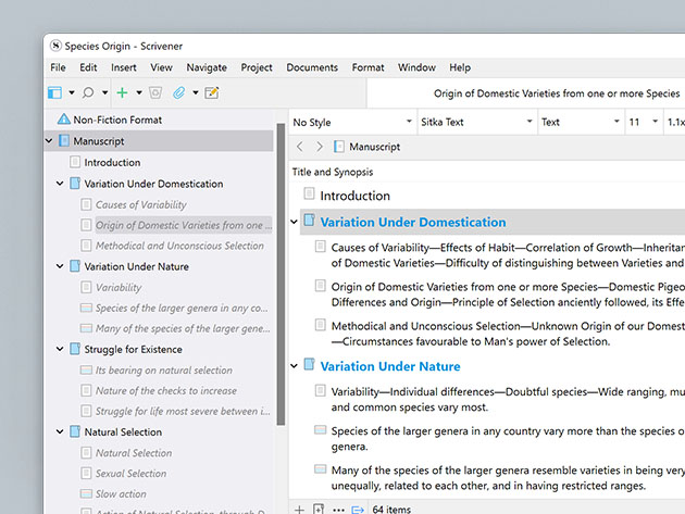 Scrivener 3: Award-Winning App for Writers (Windows) | StackSocial